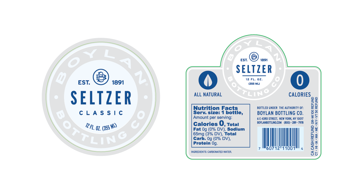Classic Seltzer | Boylan Bottling